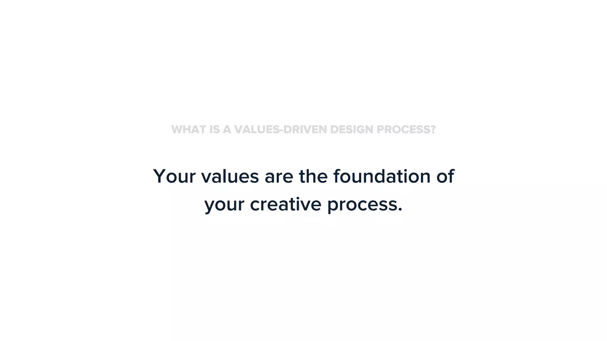 Classy values driven design process | PDF