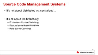 2016 CLA Summit - Branching Workflows for Team Development | PPT