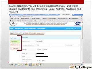 CLAT 2014 Form Filling Instructions - by CL Gurgaon | PPT | Secondary ...
