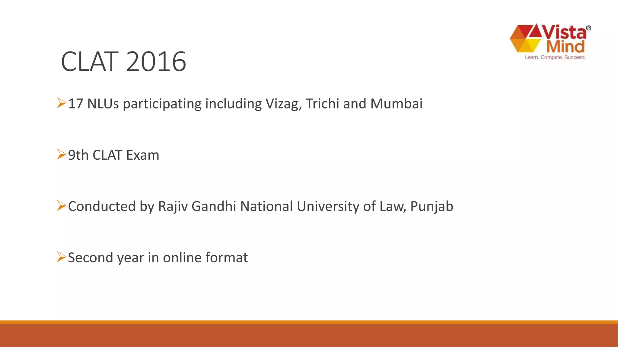 CLAT 2016 Test Taking Strategies | PPTX