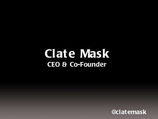 Clate mask | PPT