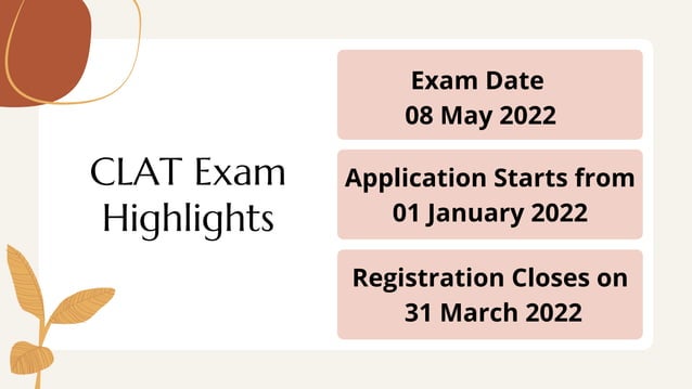 Clat exam pattern | PDF