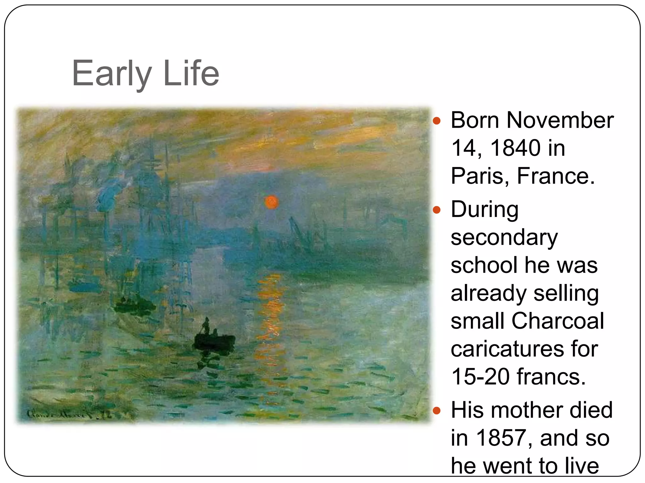 Claude monet | PPT
