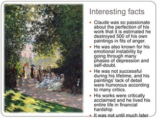 Claude monet | PPT