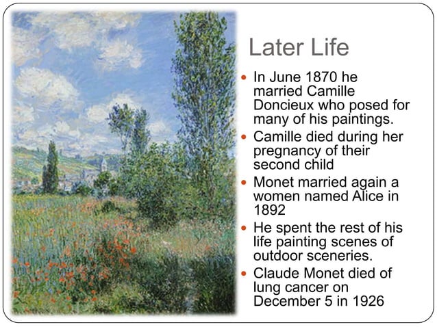Claude monet | PPT