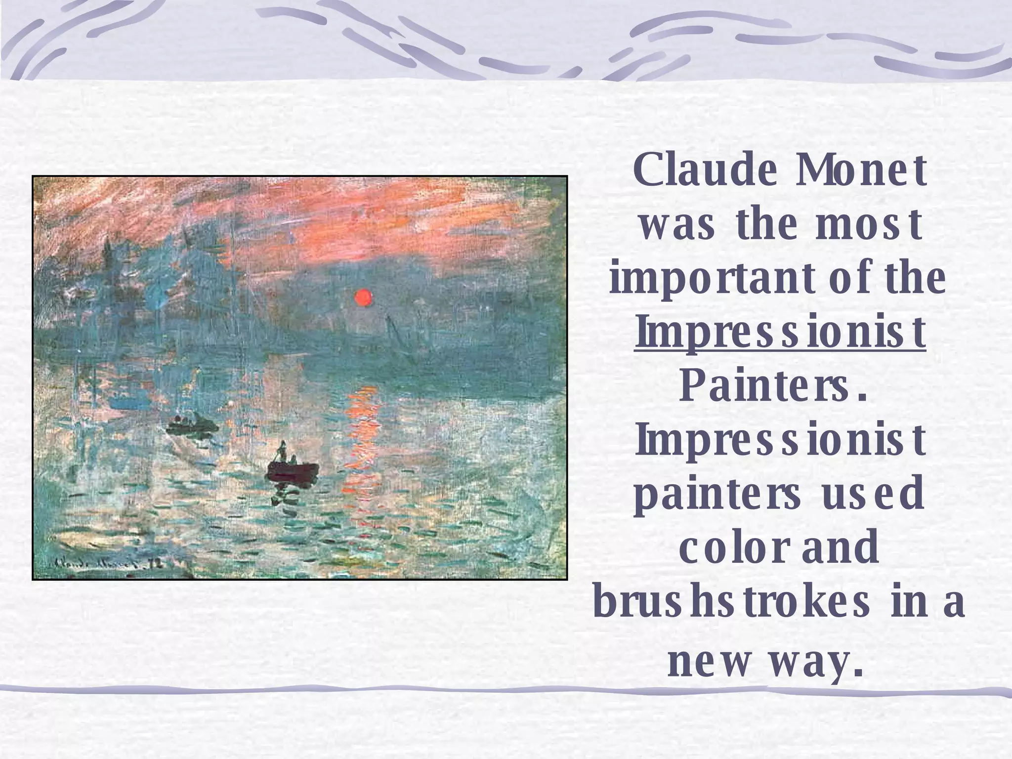 Claude Monet | PPT