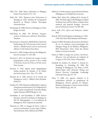 Claude allibert, austronesian migration and the establishment of the ...