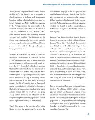 Claude allibert, austronesian migration and the establishment of the ...