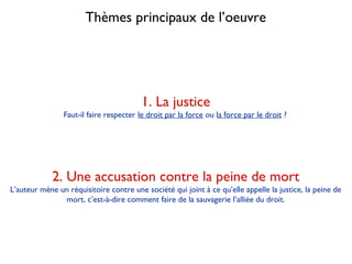 Claude Gueux : analyse (Copyright : Pierre-Louis Delauney) | PPT