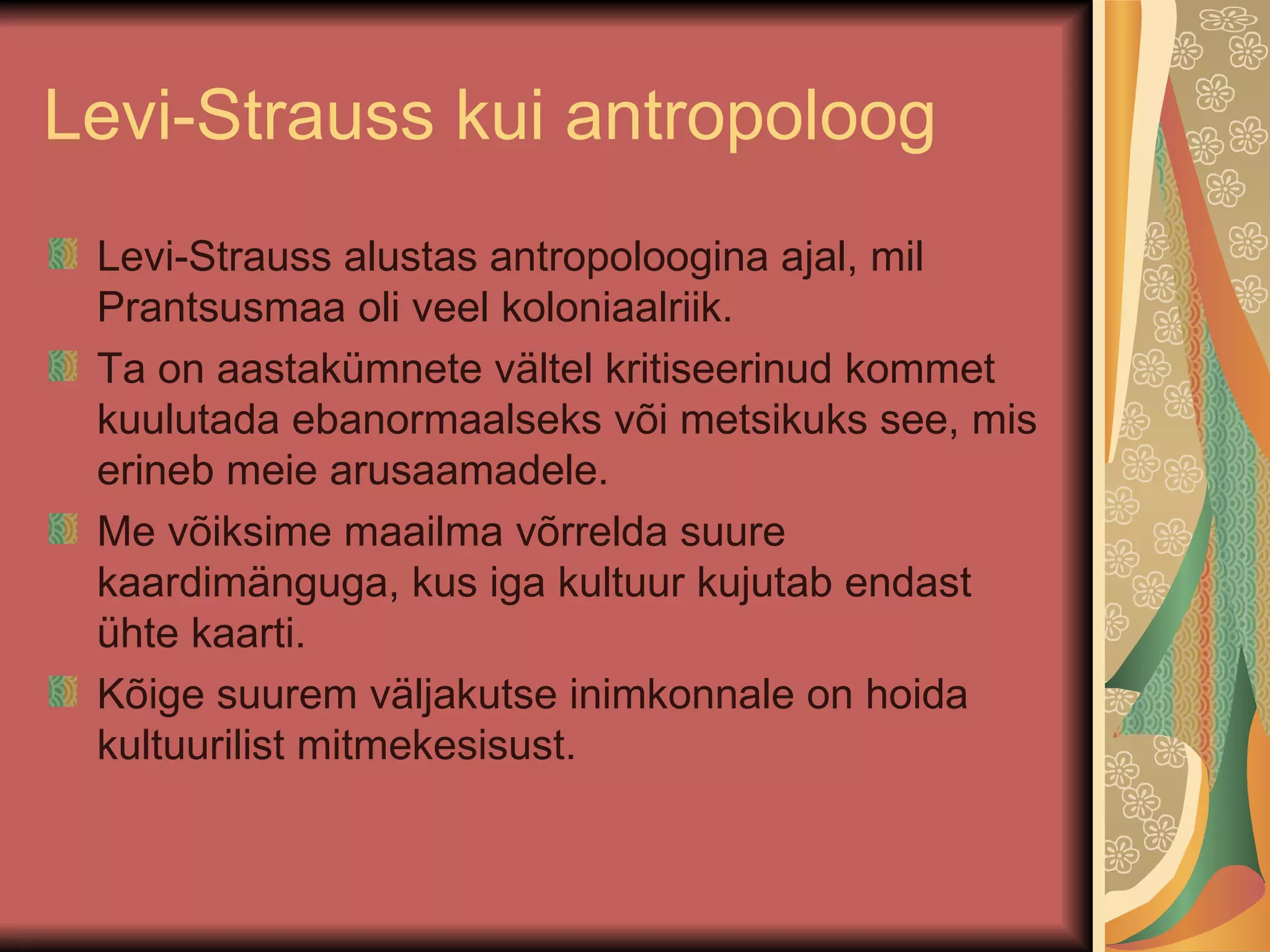 Claude Levi Strauss | PPT