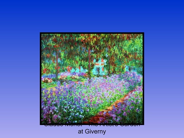 Claude Monet | PPT | Fine Art