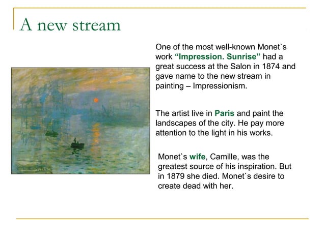 Claude Monet | PPT