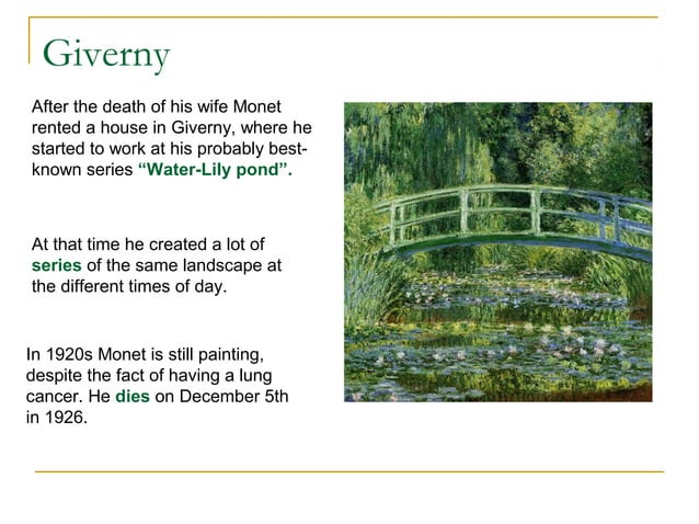 Claude Monet | PPT