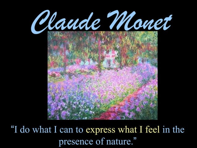 Claude monet | PPT