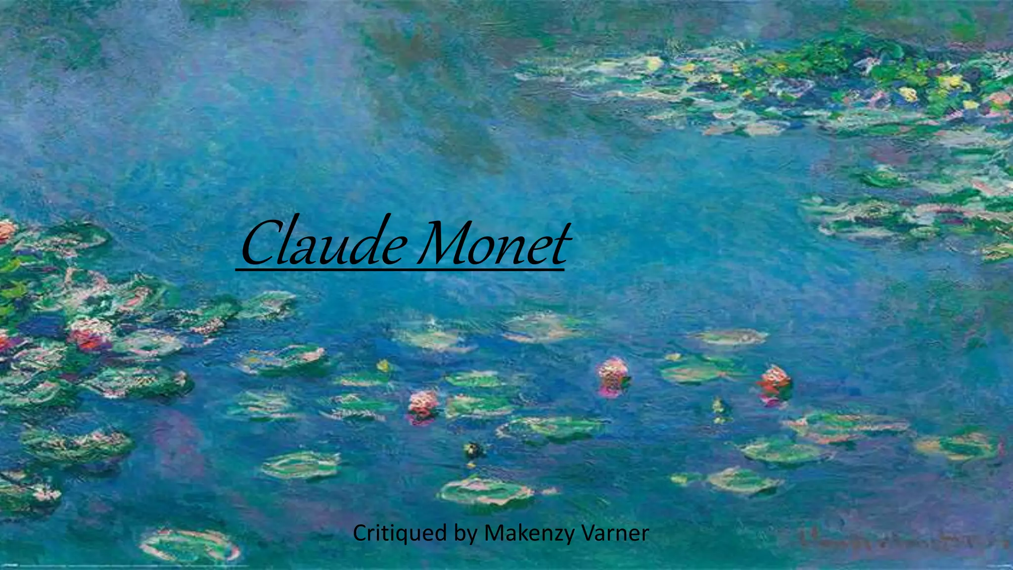 Claude monet | PPTX