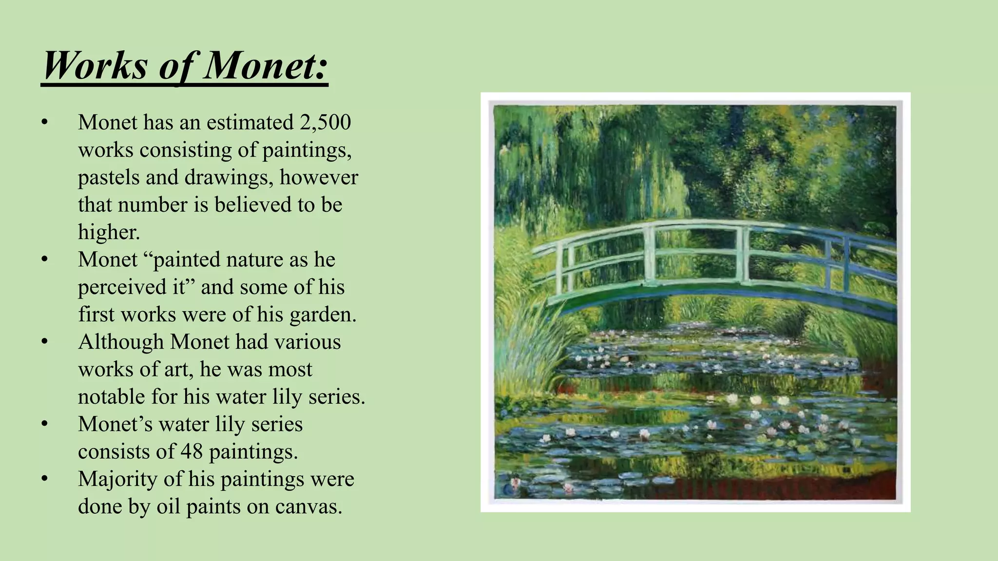 Claude monet | PPTX