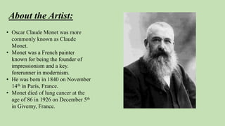 Claude monet | PPTX