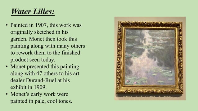 Claude monet | PPT