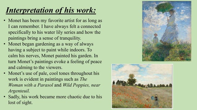 Claude monet | PPT