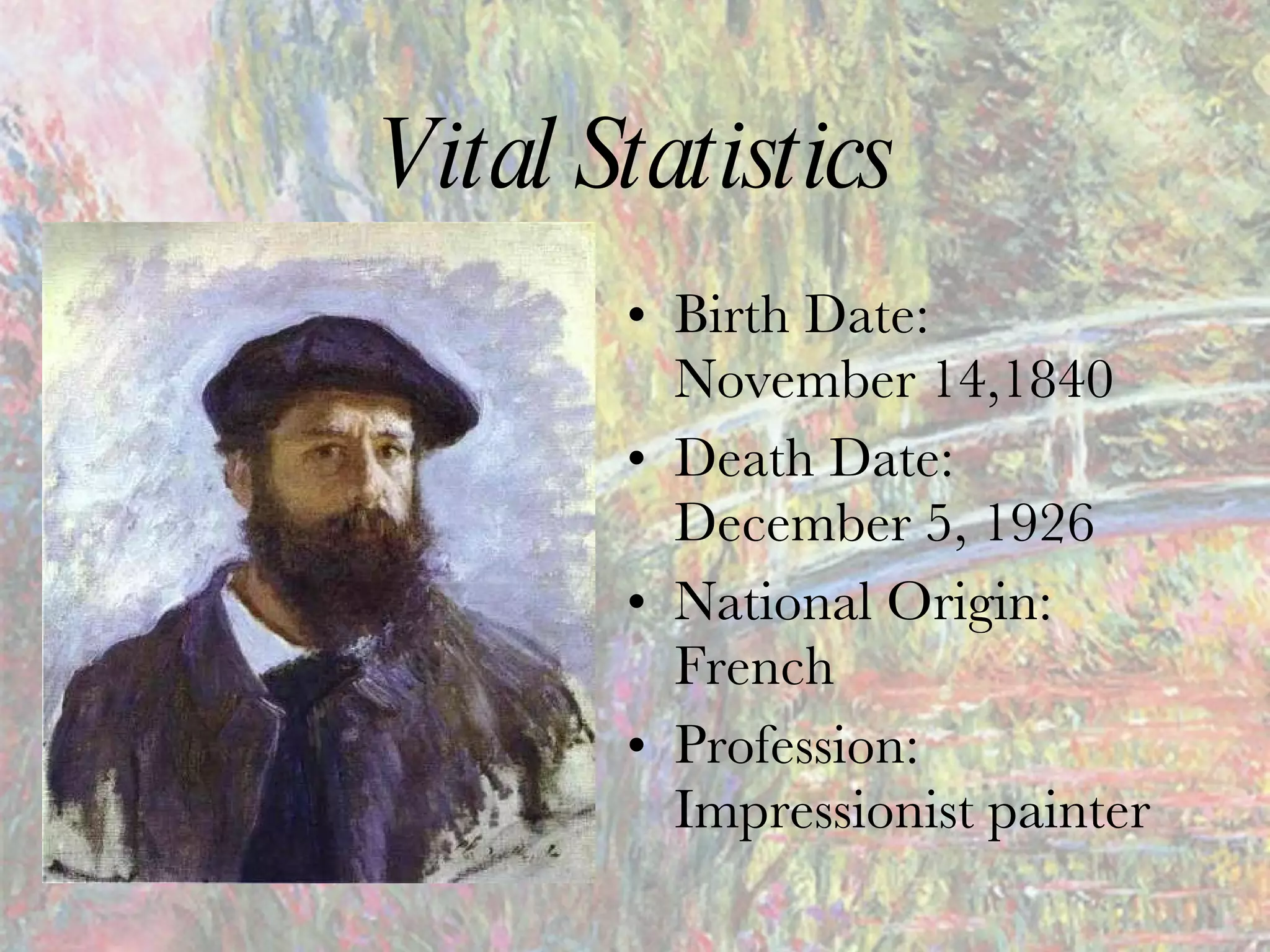Claude monet[1] | PPT