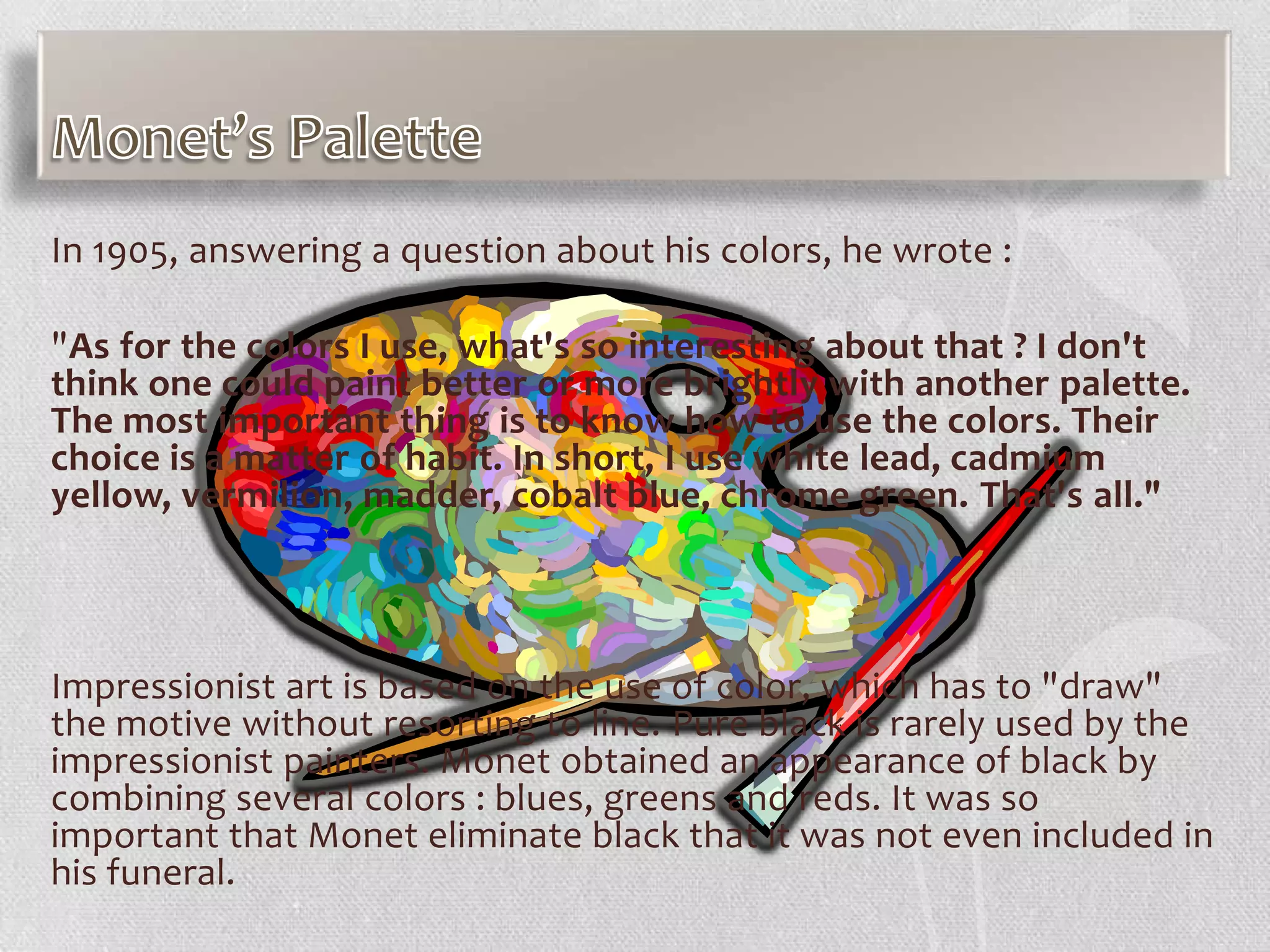 Claude Monet (1840 1926) | PPTX