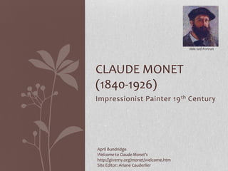 Claude Monet (1840 1926) | PPTX