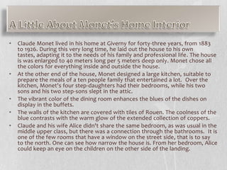 Claude Monet (1840 1926) | PPTX