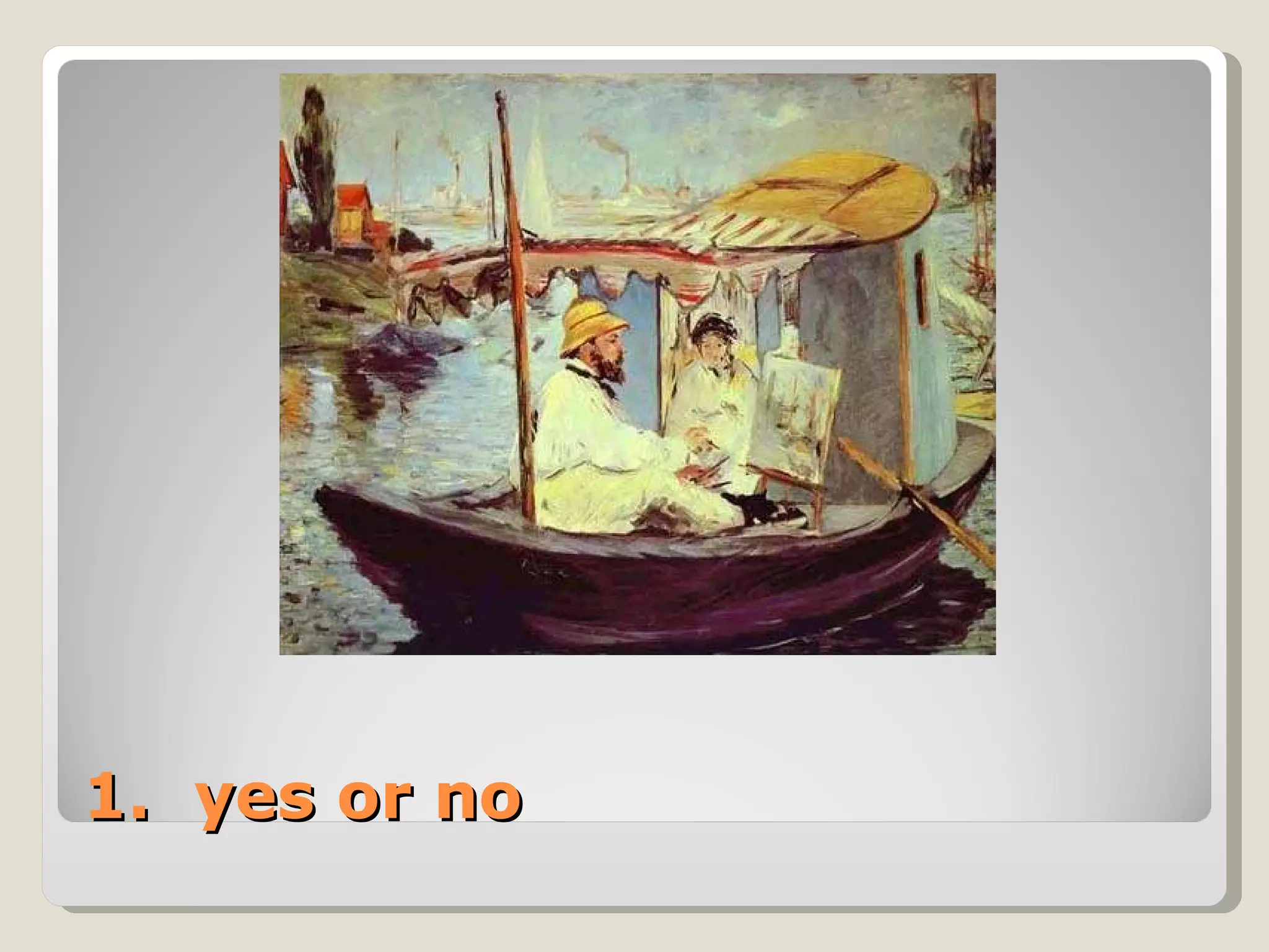 Claude Monet Art Identification | PPT