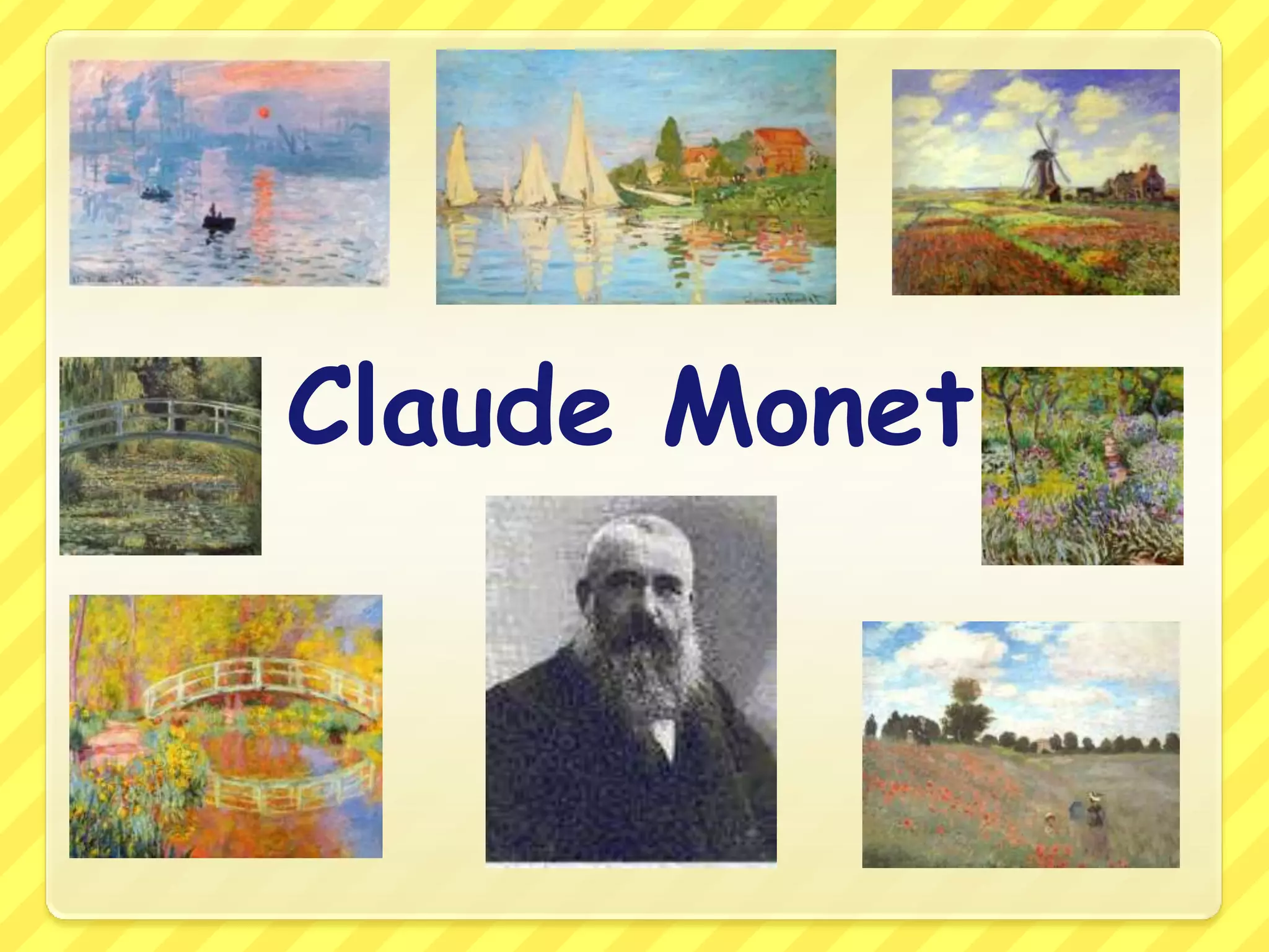 Claude monet history | PPTX