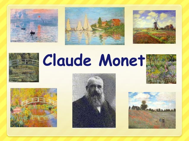Claude monet history | PPT