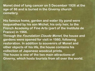 Claude monet | PPTX