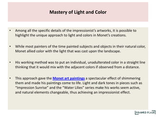 Claude Monet Paintings - Unique Selling Point (USP) That Attract ...