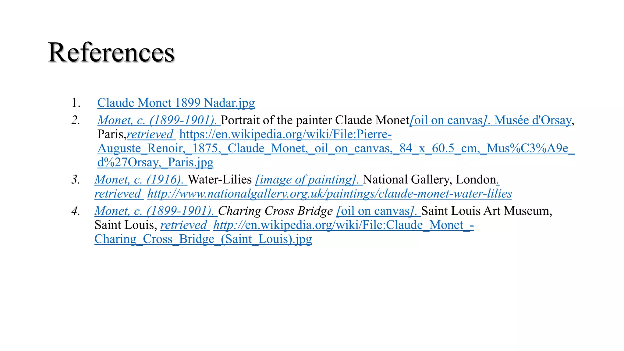 Claude monet ppt (2) | PPTX