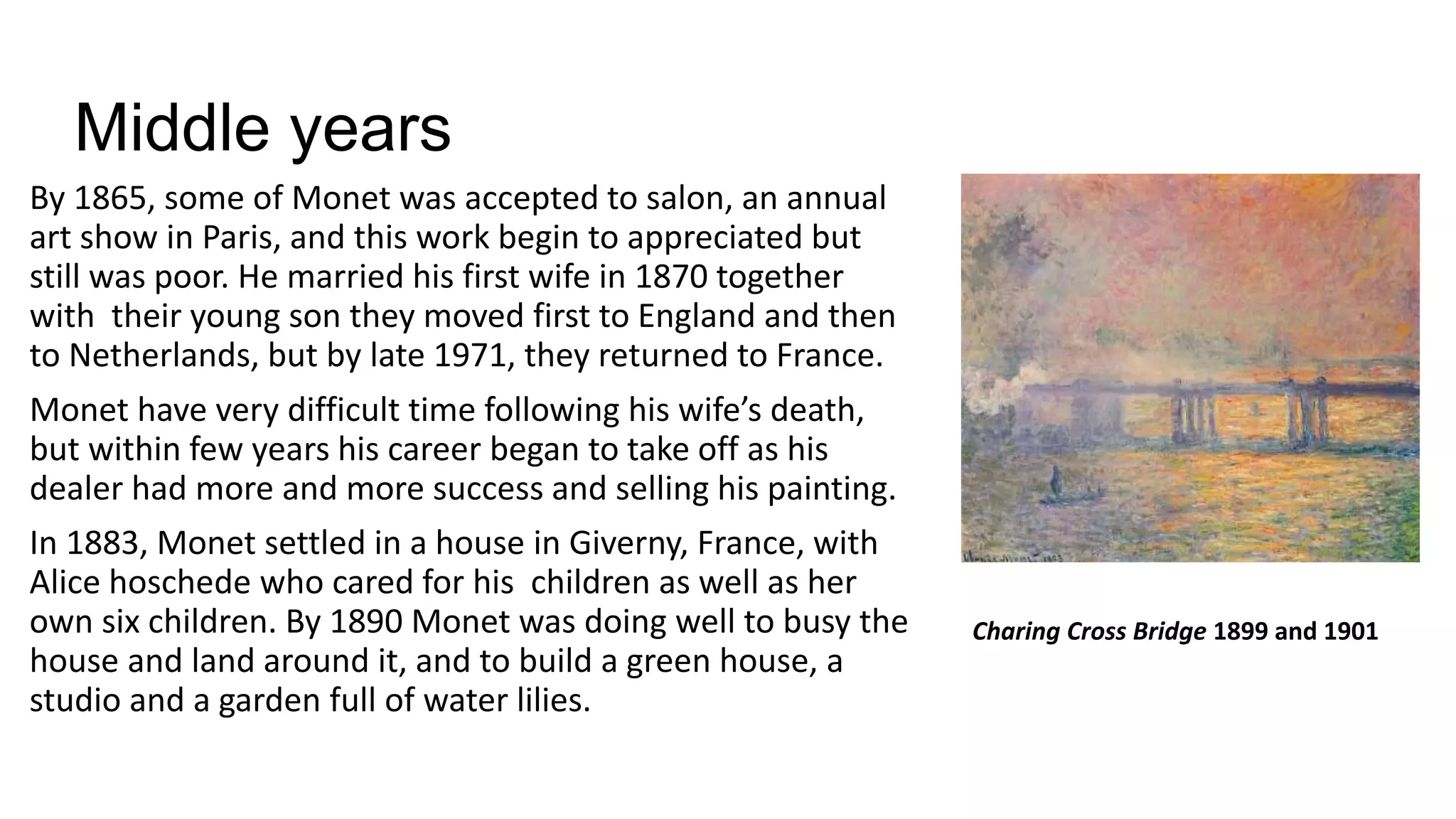 Claude monet ppt (2) | PPTX