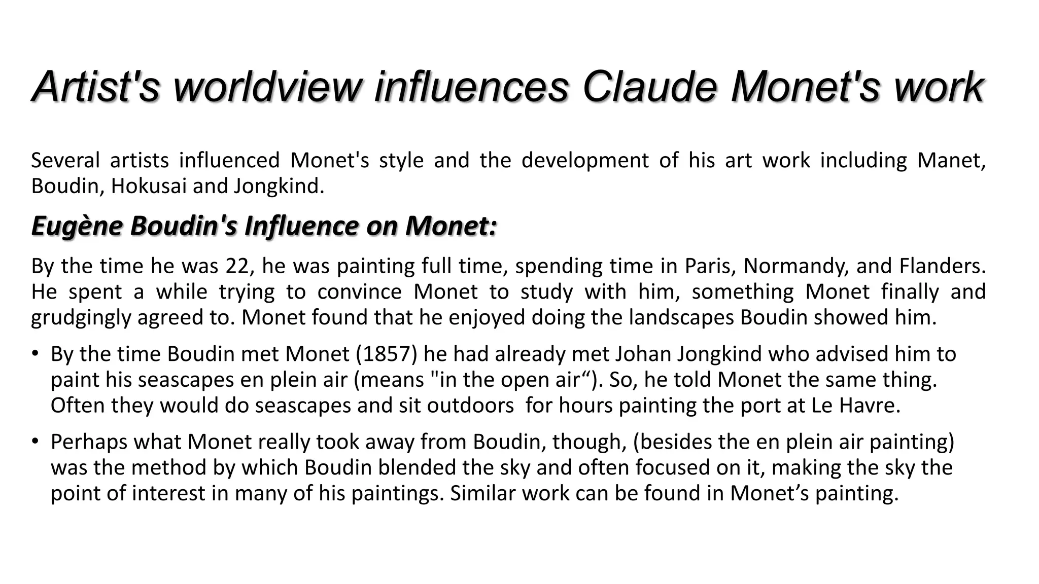 Claude monet ppt (2) | PPTX