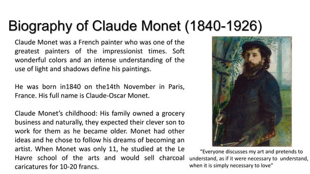 Claude monet ppt (2) | PPT