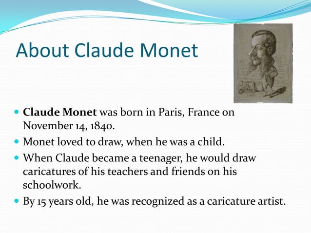 Claude monet presentation | PPTX | Modern Art | Fine Art