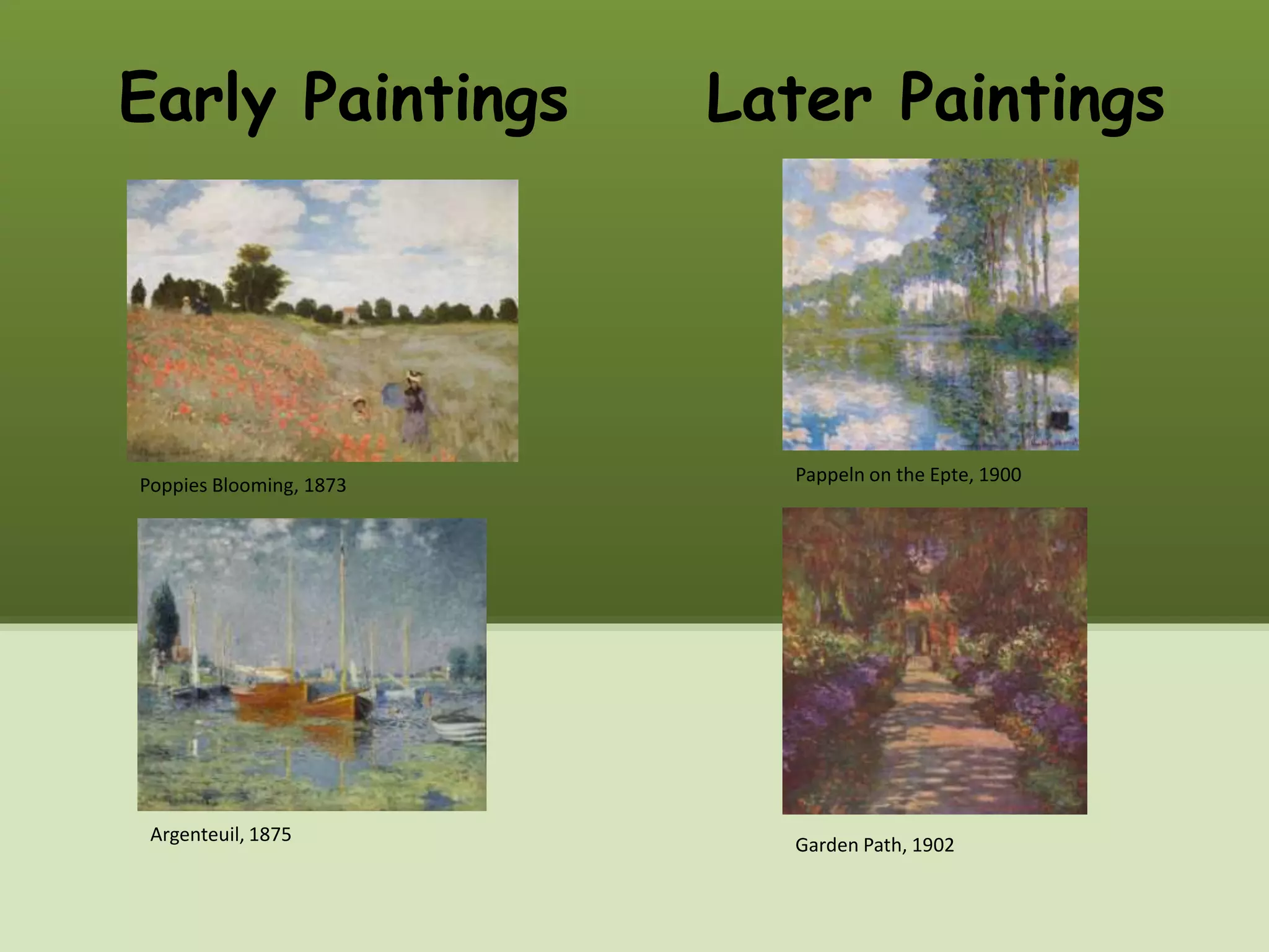 Claude Monet | PPTX