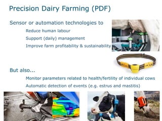 Big Data and Precision Dairy Farming | PPTX