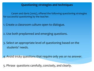 THE ART OF QUESTIONING | PPTX