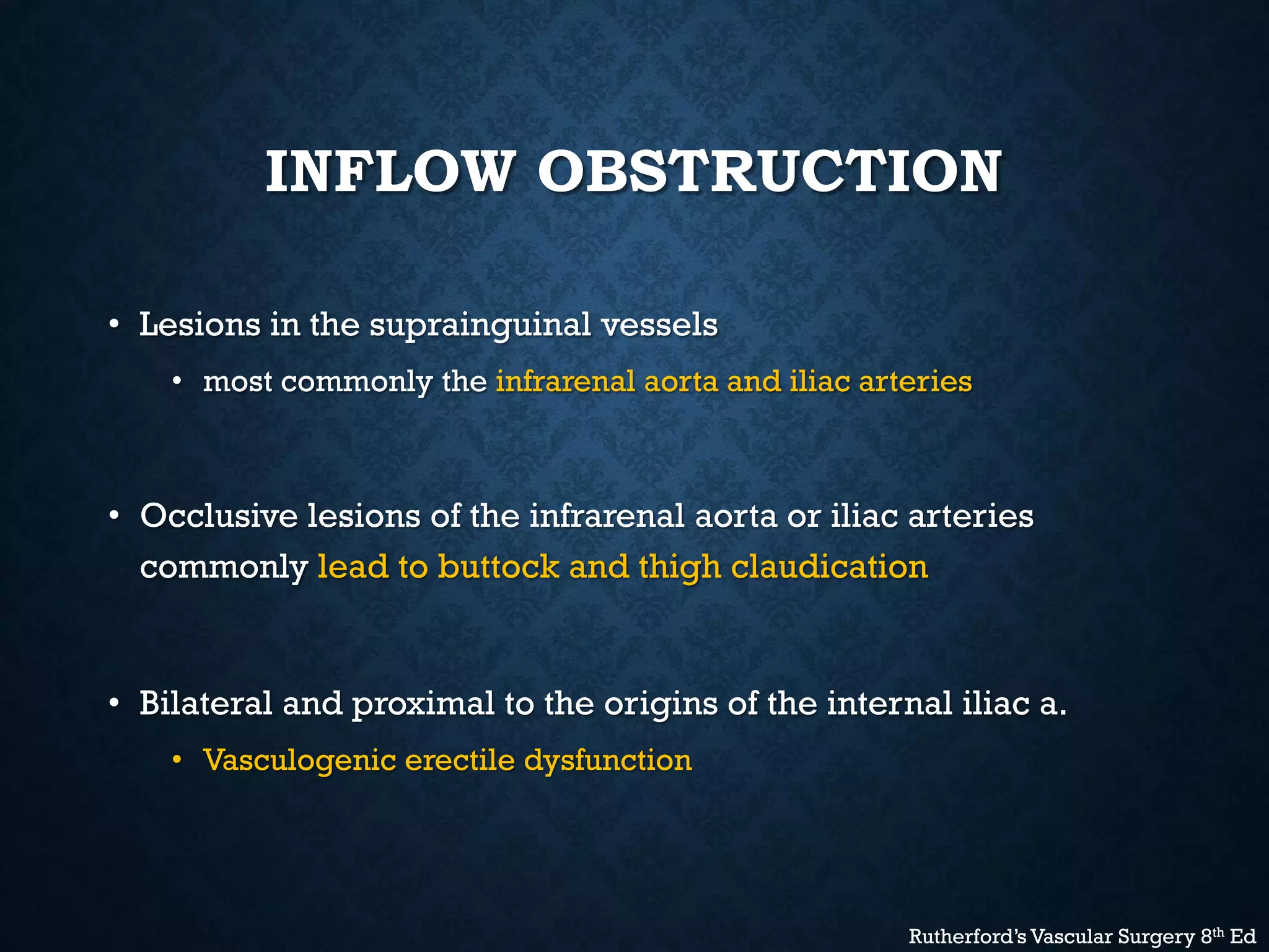 Topic of Vascular Claudication | PDF