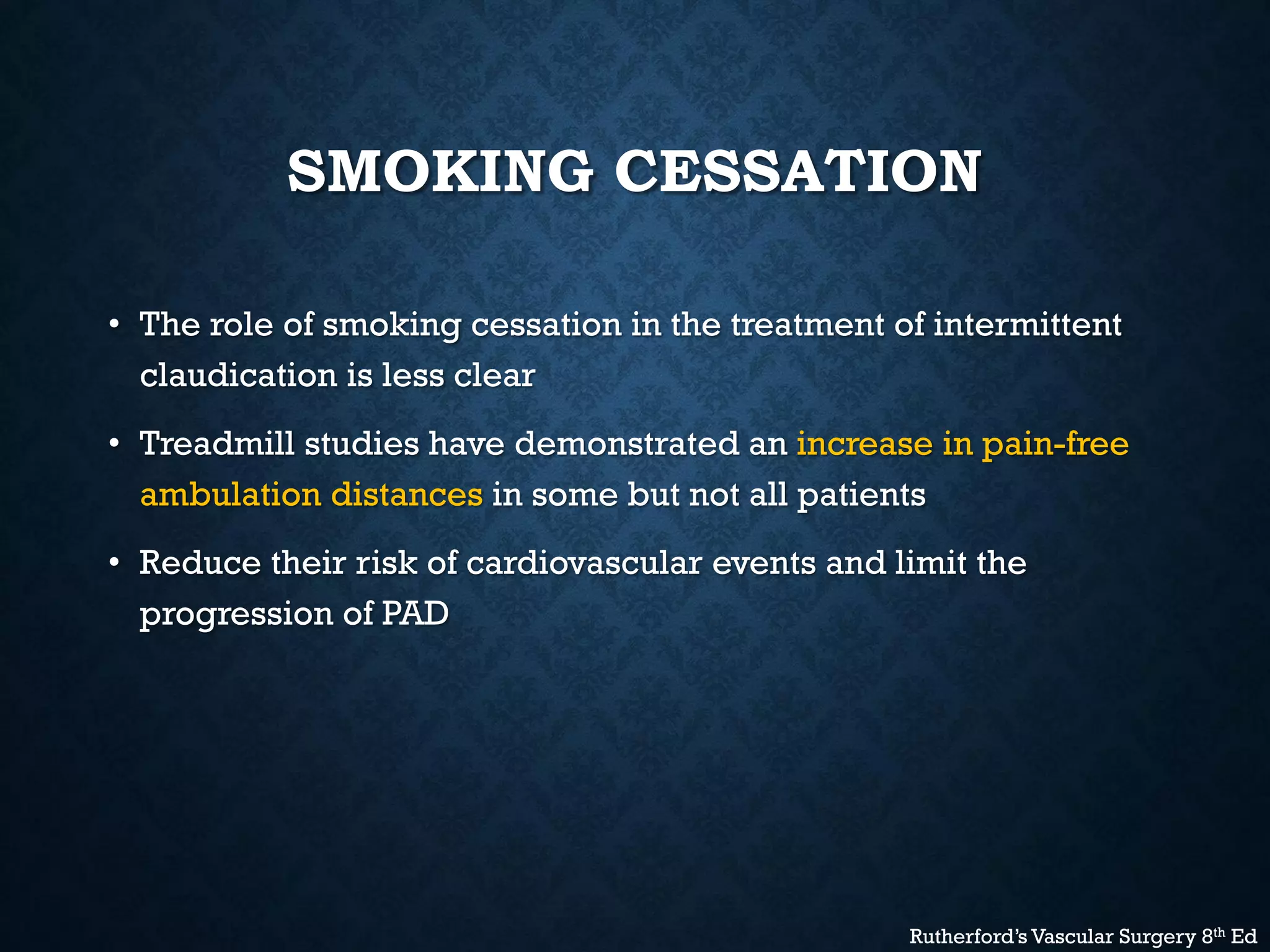 Topic of Vascular Claudication | PDF