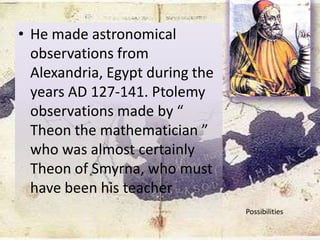 Claudius Ptolemy Quotes