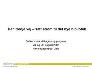 Claus Homann - Velkommen Deltagere Og Program | PPT