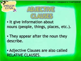 Clause | PPTX | Law