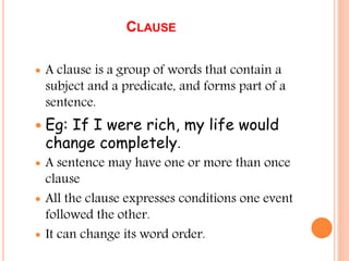 Clause | PPT