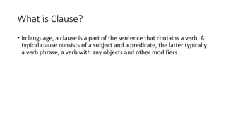 Clause | PPT