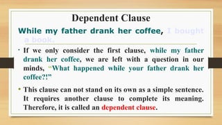 Overview of clauses in english language to review | PPT