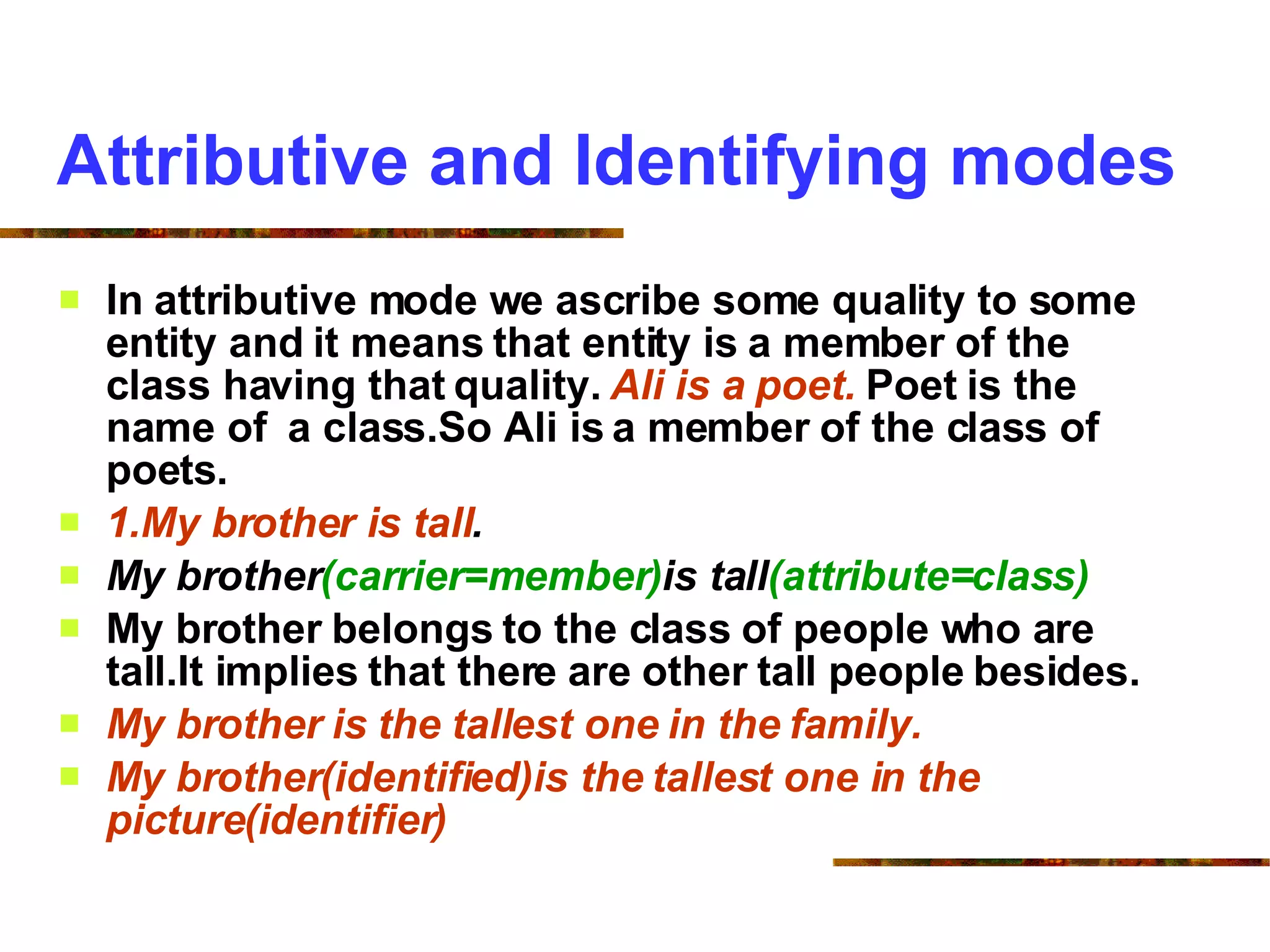 Clause As Representation Final 23 | PPT