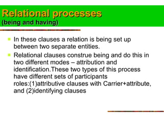 Clause As Representation Final 23 | PPT